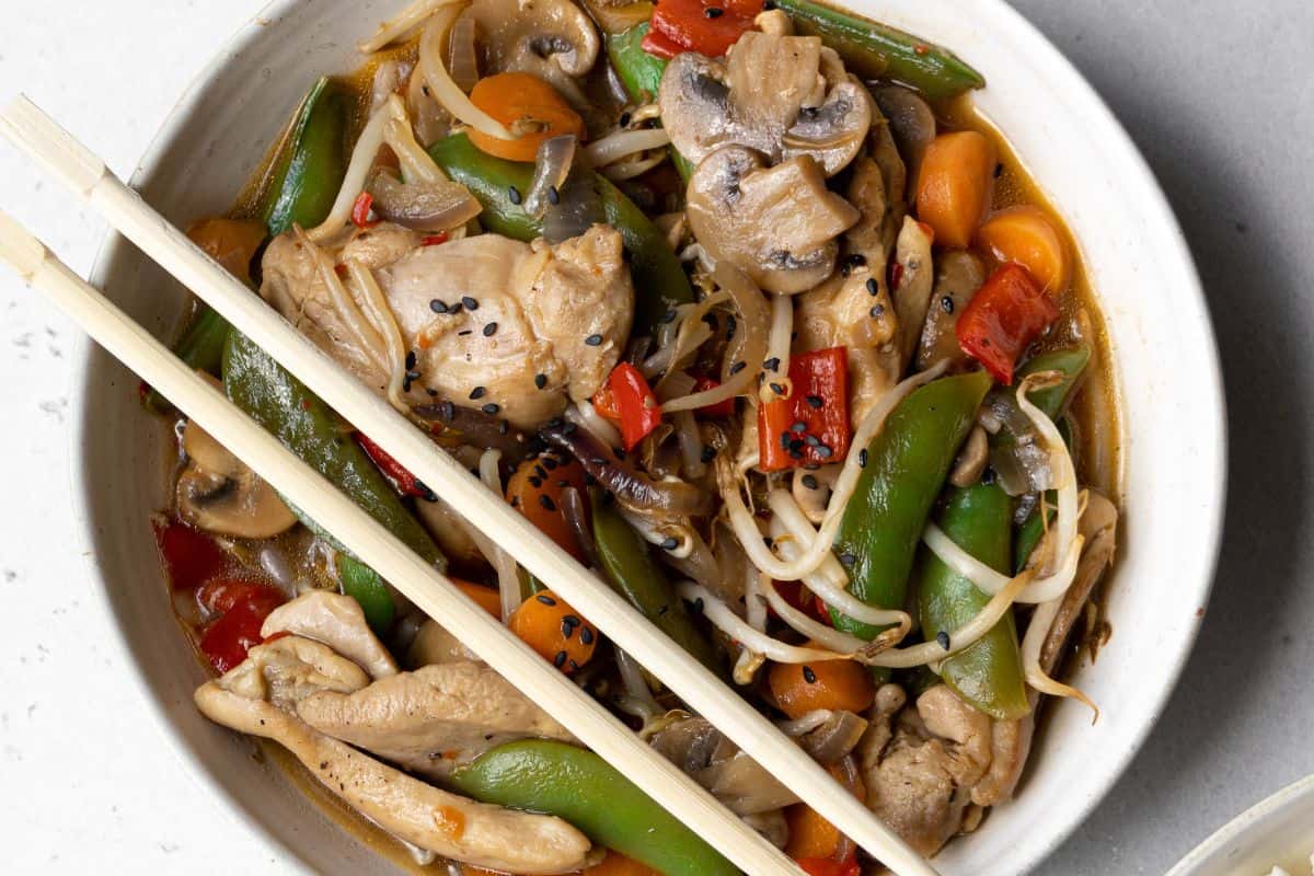 Tjap Suey Vegetarische Tjap Tjoy Zonder Pakjes En Zakjes.