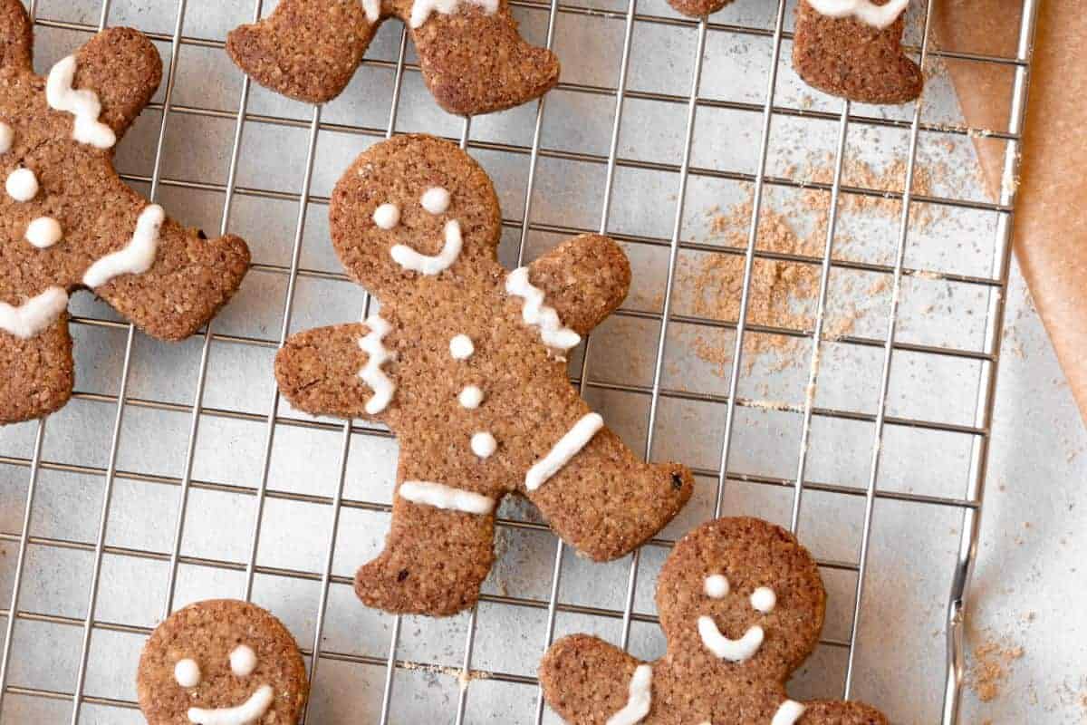 Gingerbread koekjes (koolhydraatarm & glutenvrij)